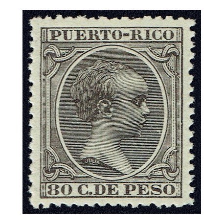 1896 ED. Puerto Rico 129 ** - Filatelia Hobby