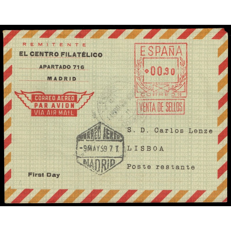 1959 ED. 70/75 us Aerogramas - Filatelia Hobby