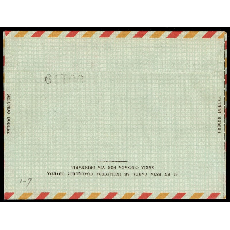 1959 ED. 70/75 us Aerogramas - Filatelia Hobby
