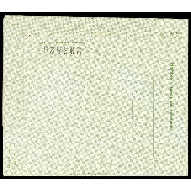 1956-1959 ED. 69 us Aerogramas - Filatelia Hobby